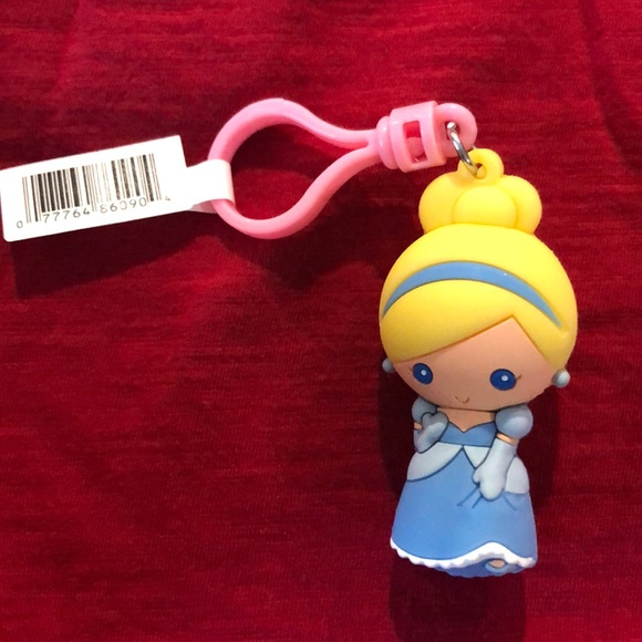 Disney | Accessories | Disney Princess Figural Bag Clip Cinderella ...